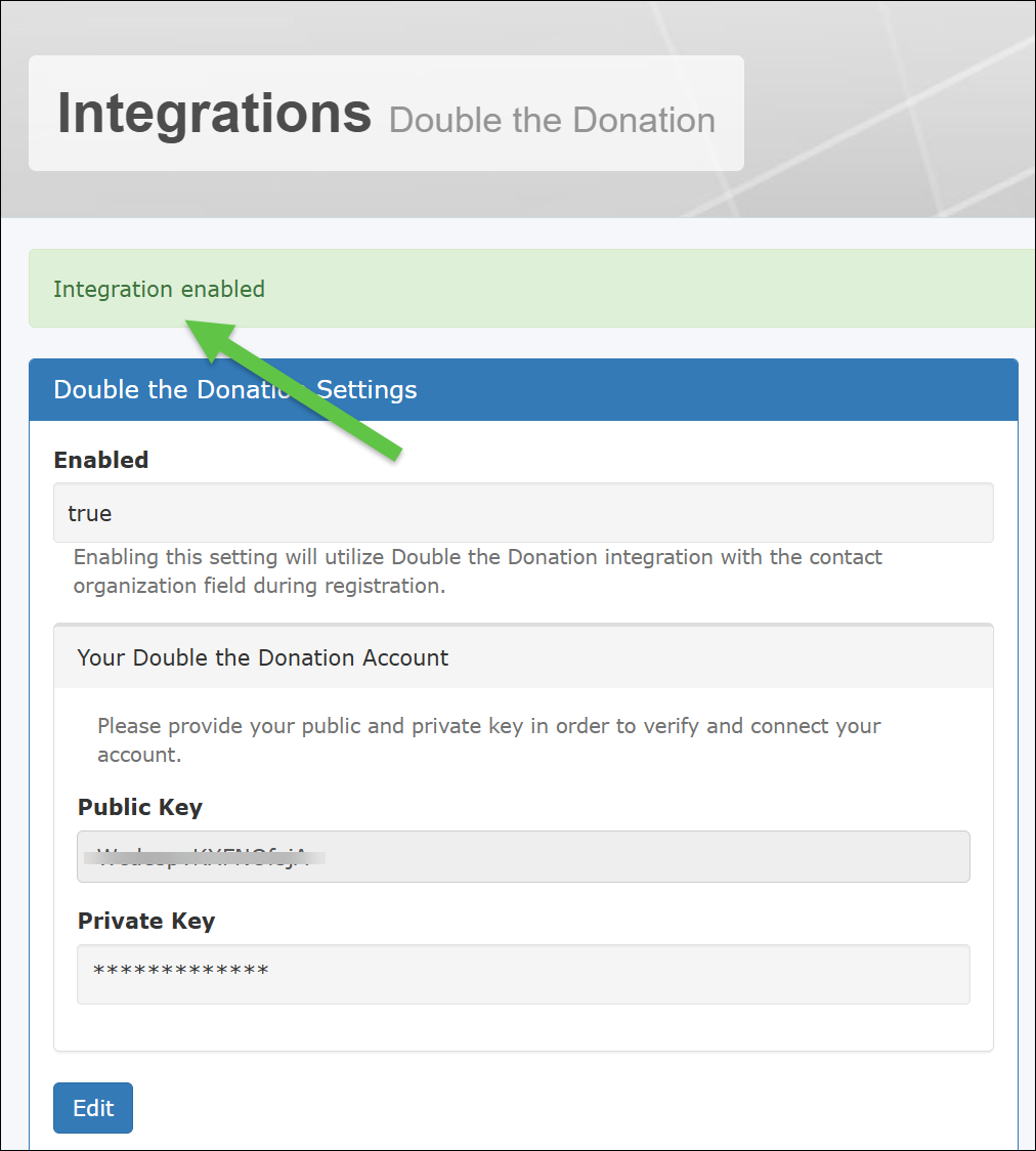 Does Double the Donation Integrate with VolunteerMatters?