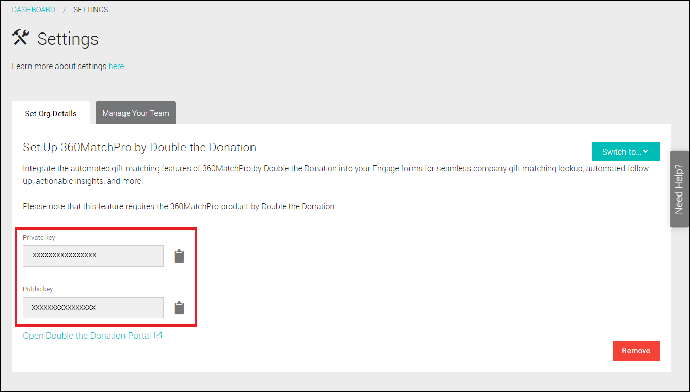 Does Double the Donation integrate with Salsa Labs?