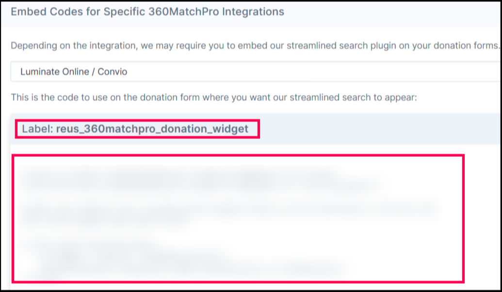 Does Double the Donation integrate with Blackbaud's Luminate Online?