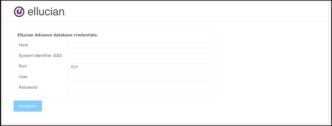 Does Double the Donation Integrate with Ellucian Advance Web?