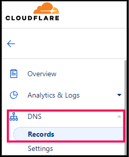Setting Up Your DNS Records with CloudFlare