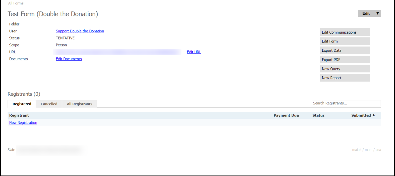 Does Double the Donation integrate with Slate (Technolutions)?