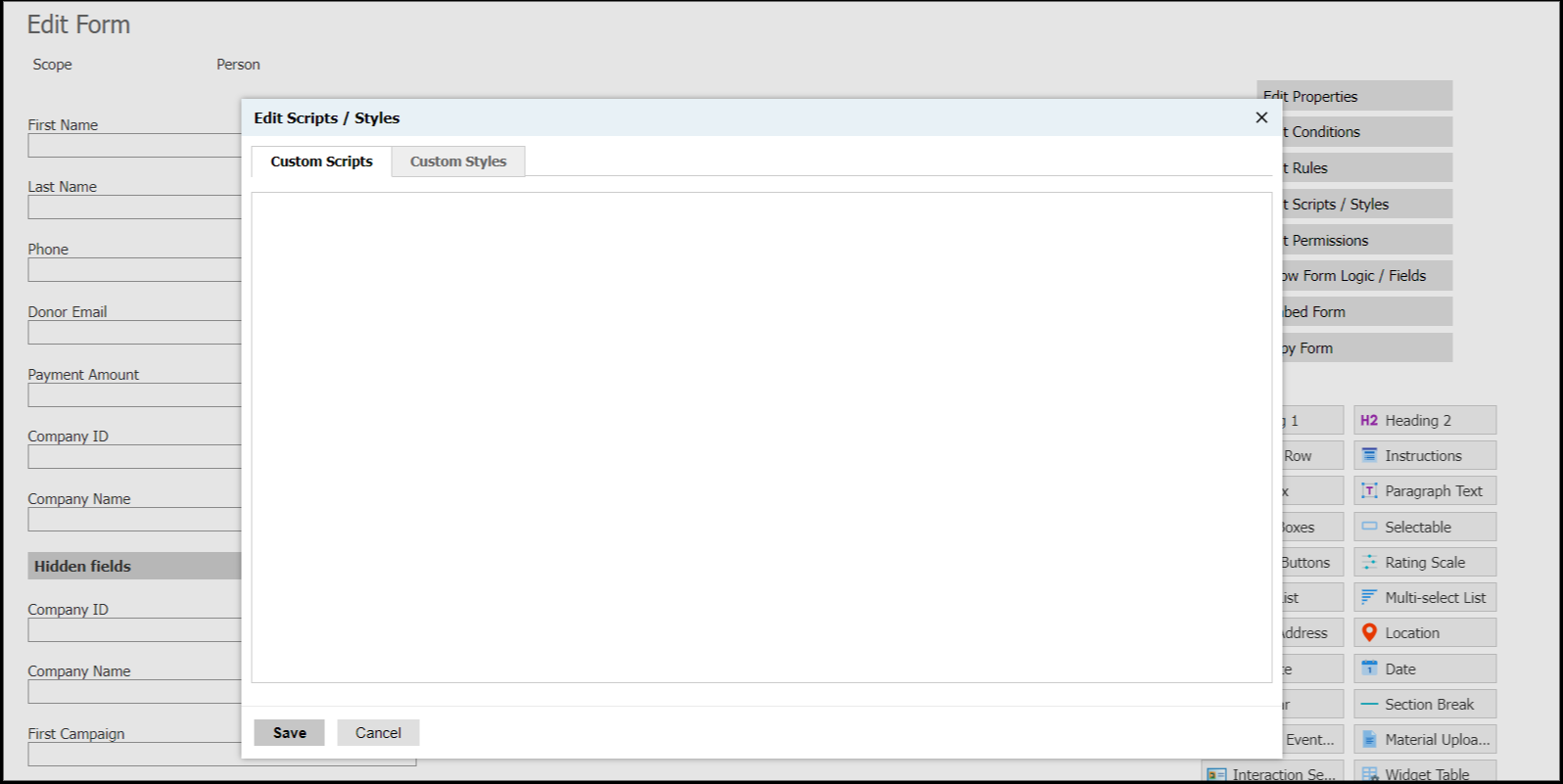 Does Double the Donation integrate with Slate (Technolutions)?
