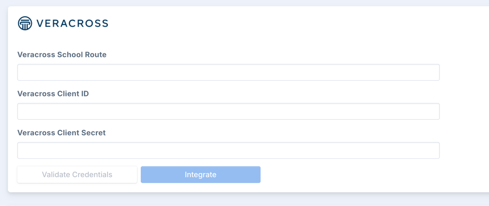Does Double the Donation Integrate with Veracross CRM?