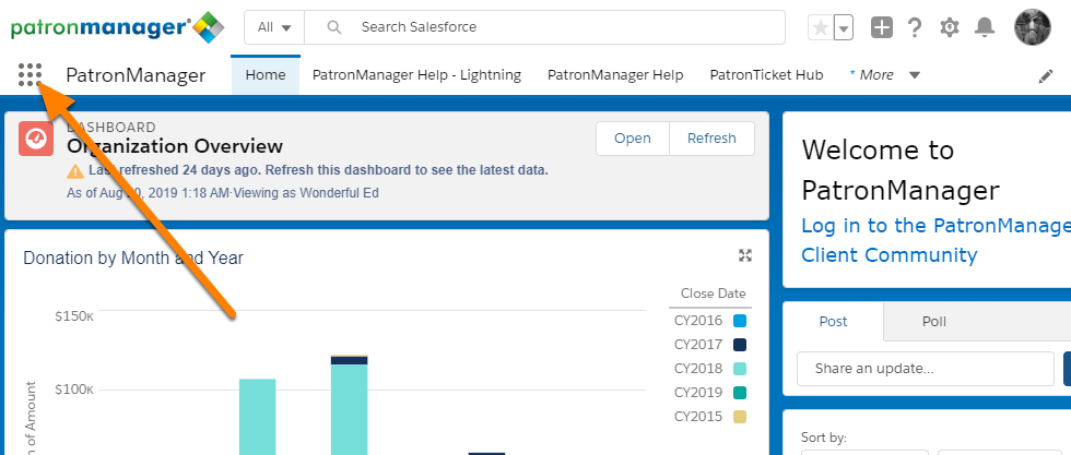 Does Double the Donation Integrate with PatronManager?